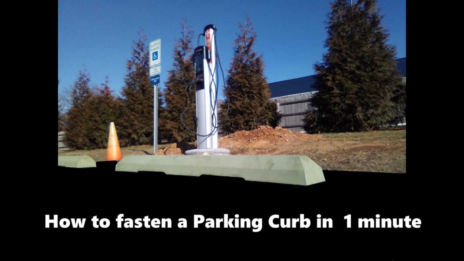 CURBO Parking Curbs, 5 Star quality, Amish made in America!